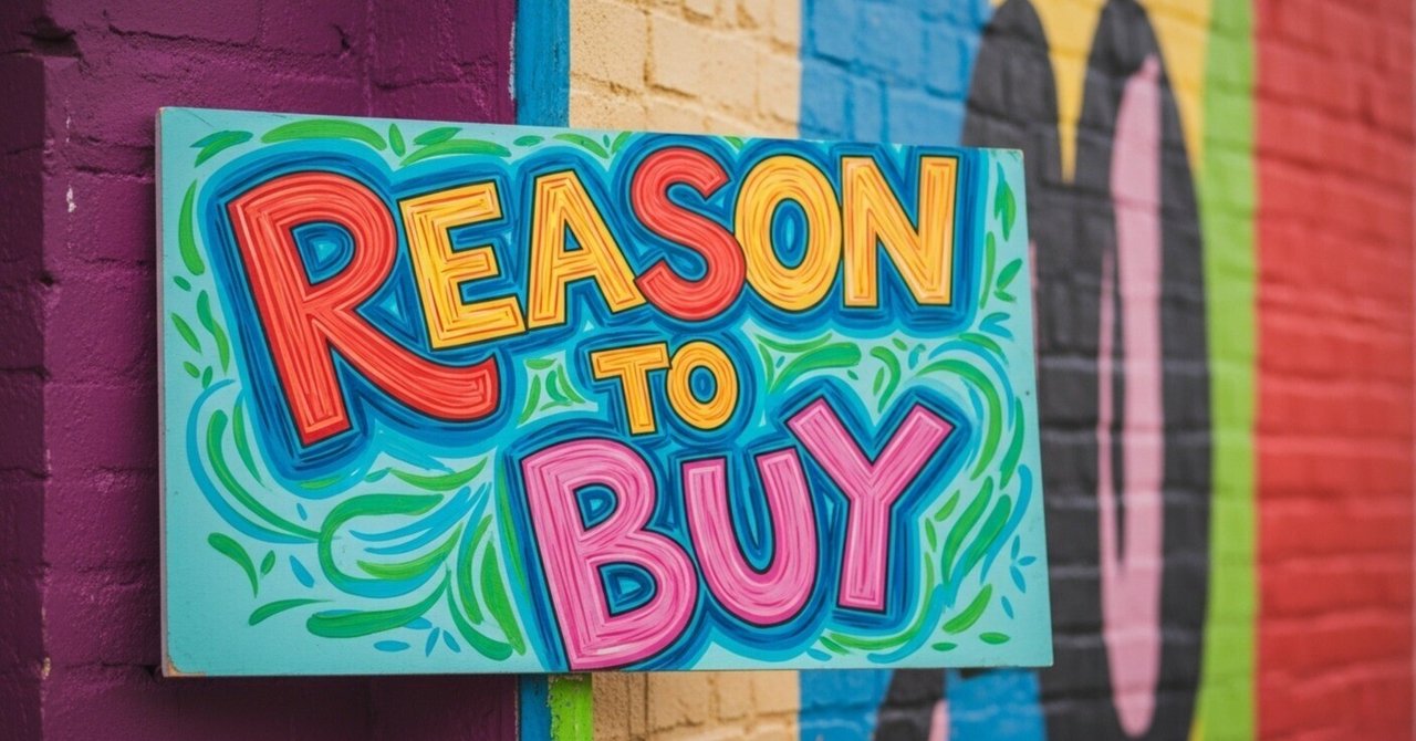 reason to buy｜Seiichi Matsuda