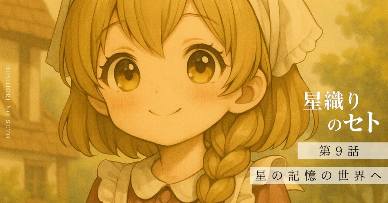 星織りのセト 第9話｜星の記憶の世界へ【創作大賞2025応募作品】｜天斗良シュピ｜ HOSHIORI STUDIO