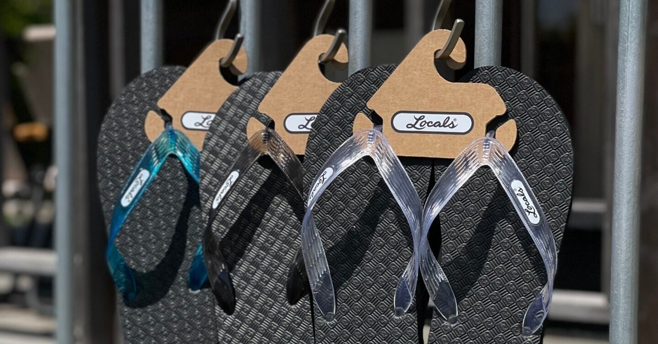 ビーチサンダルのお話 "LOCALS Beach Sandals"｜Cydeway