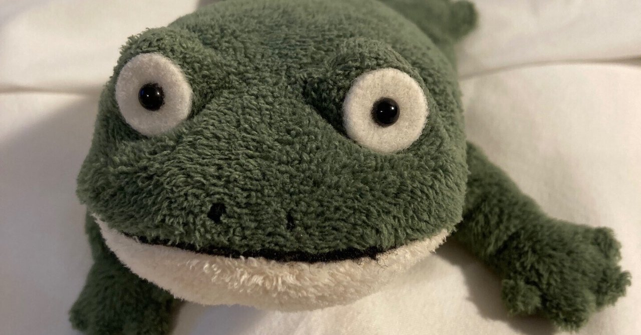 カエル先生の帰還を待つ/はじめてのnote｜yuki