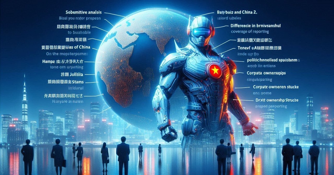 日本の主要新聞社のバイアス度と対中報道の違い｜Deep Policy Tech