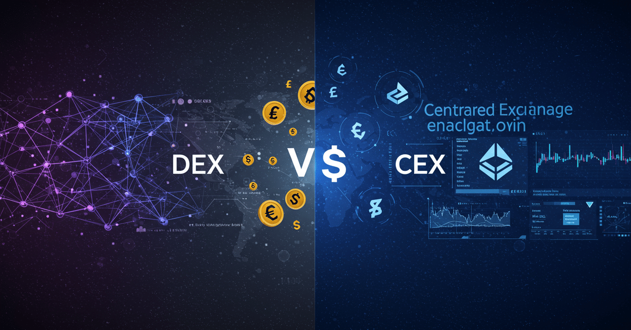DEXとCEXの違いとメリット|最適な取引所の選び方｜悪魔工房