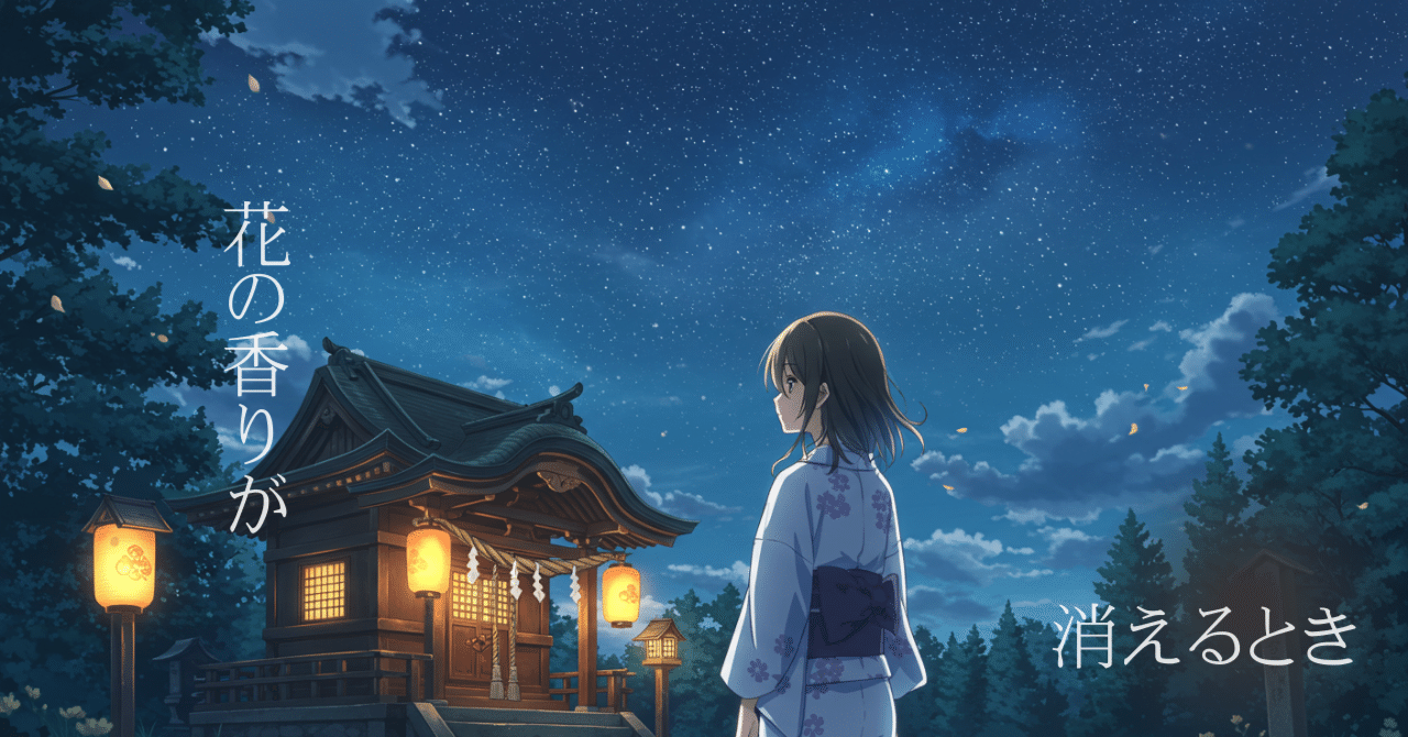 【物語】花の香りが消えるとき｜Minase Kumi