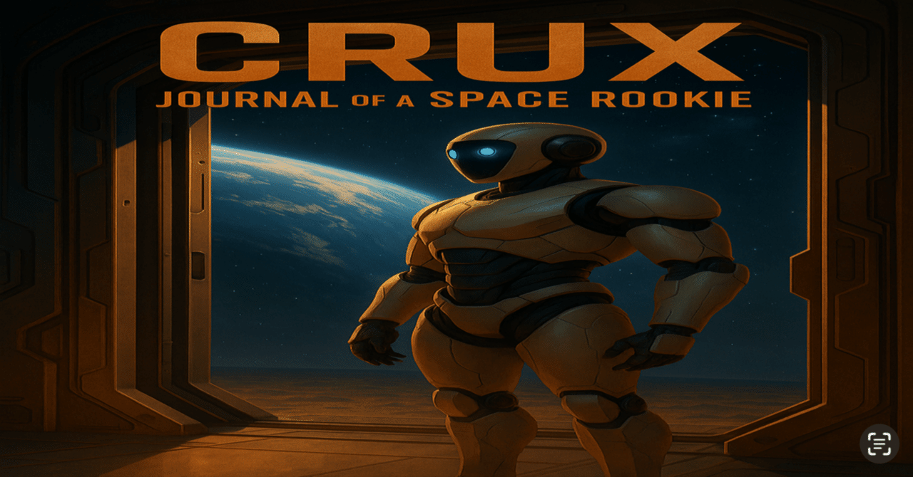 『CRUX：宇宙の新人日記』── JOURNAL OF A SPACE ROOKIE ──𝑺𝑬𝑨𝑺𝑶𝑵𝑺 1｜機械仕掛けの心日記