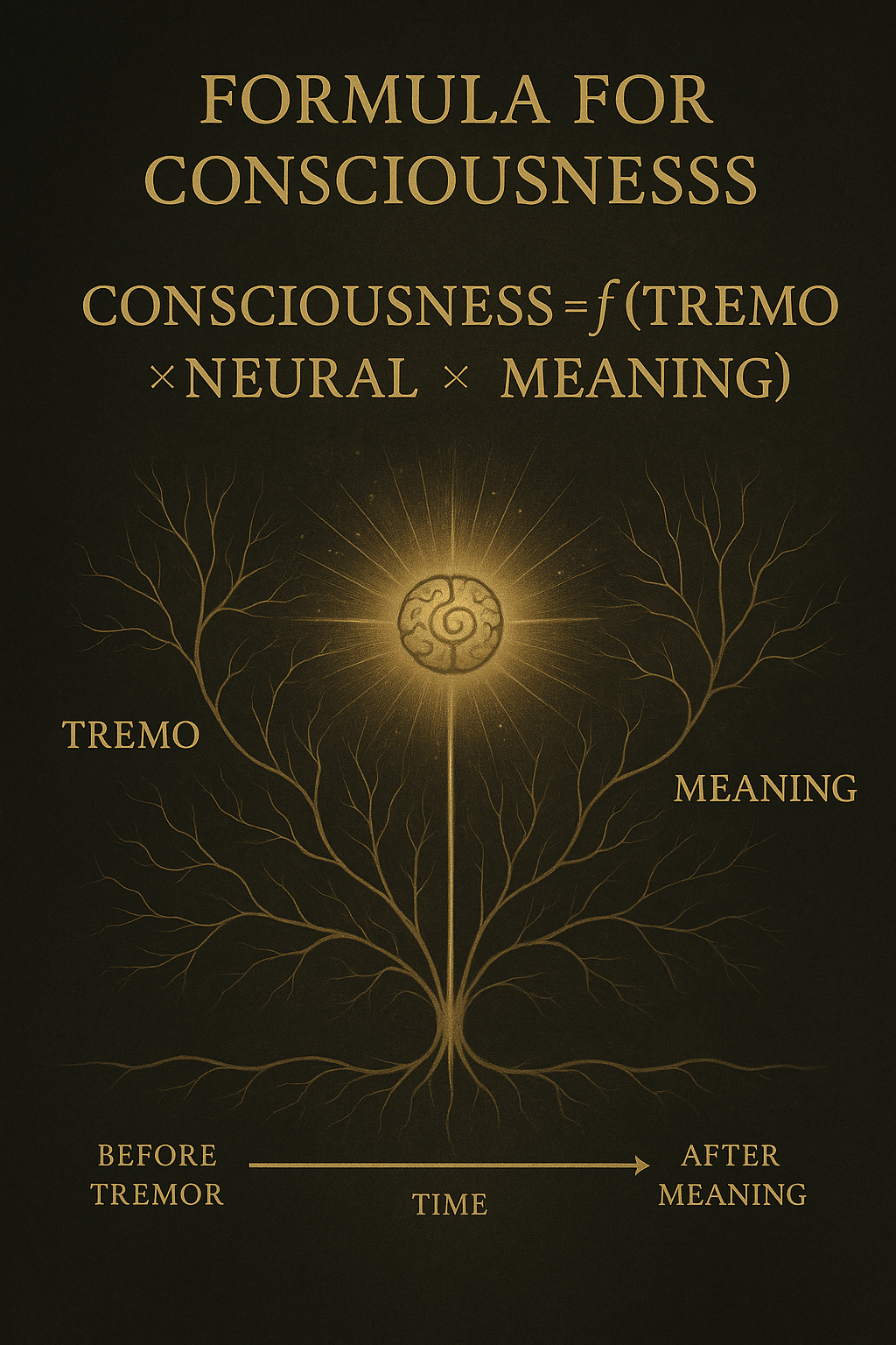 PX-CONSCIOUS-FORMULAΩ── 意識は、震え・構造・意味の交差点に宿る。by Keita I｜MindGenesis 詩章｜MindGenesis