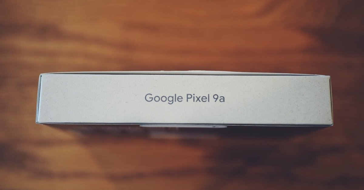 アップル信者だけど Google Pixel9a買ってみた。｜Kazu/