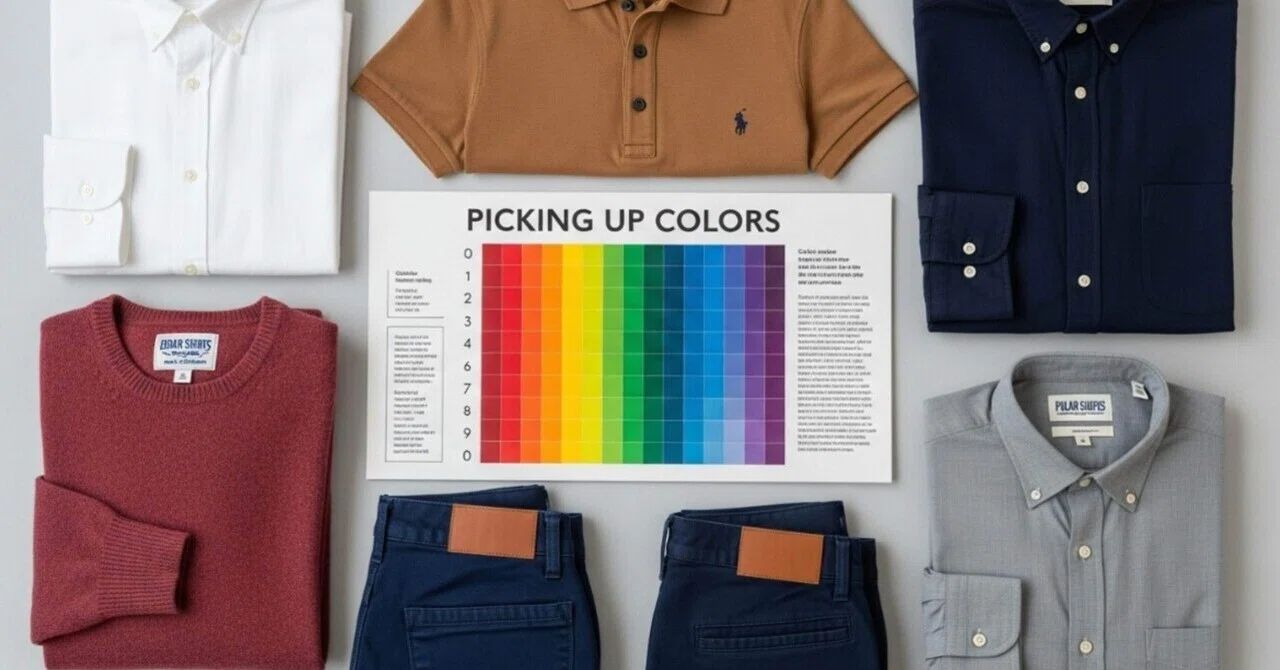 The Importance and Practical Techniques of "Picking Up Colors" in Men's ...