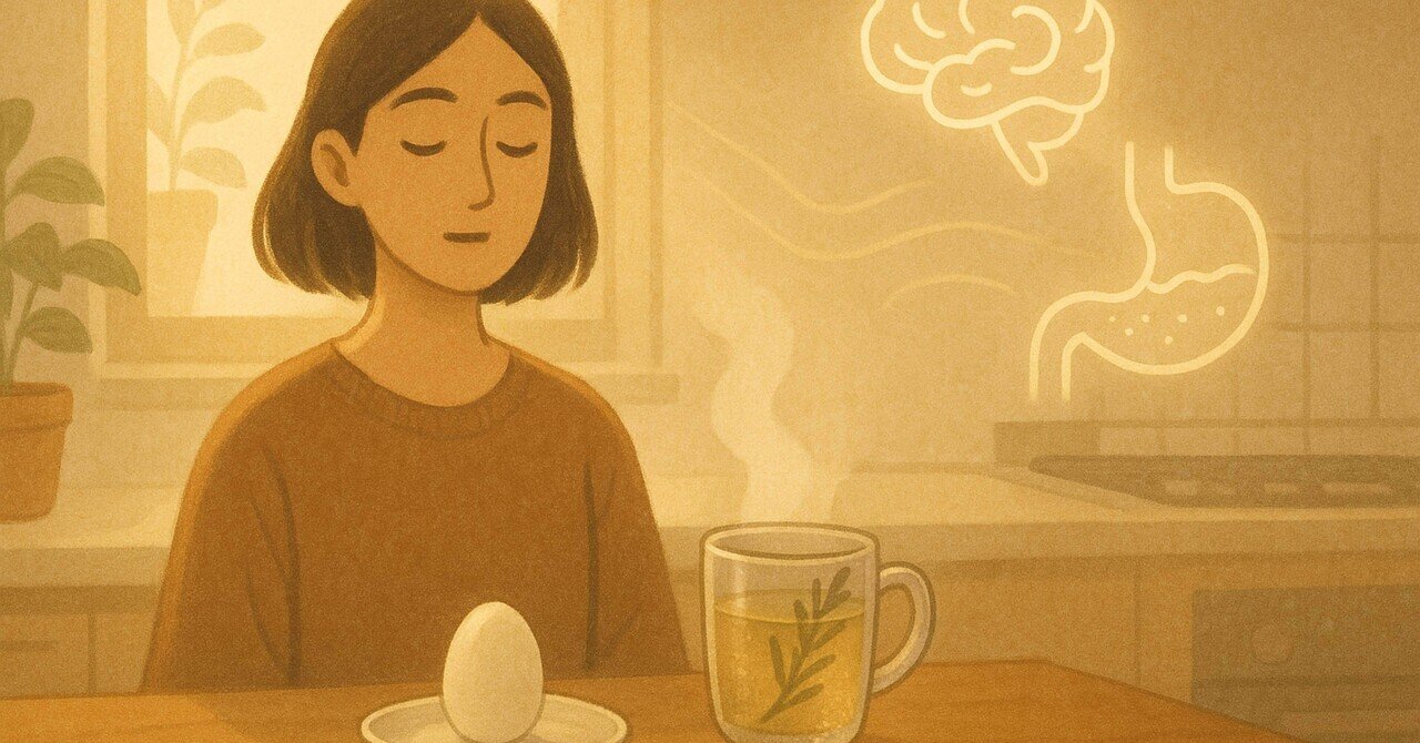 🍳 ゆで卵1個から始まる、思考するウェルネス｜cs60セラピストYOUGO(ユーゴ)