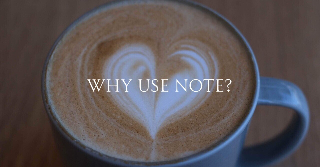 なぜnoteなの？｜スミsumiのアトリエ