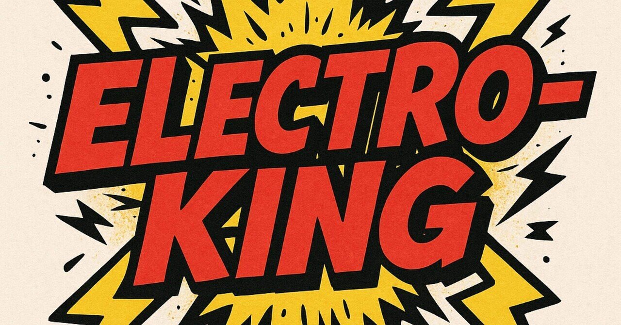⚡️ ELECTRO-KING⚡️第1話 The Beginning｜しんさく
