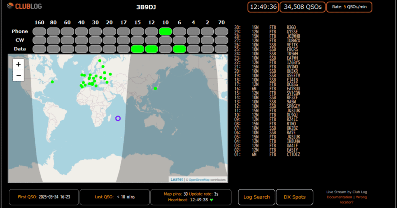 POTAでClubLogのLive Streamを活用する｜JQ3JUK アマチュア無線局