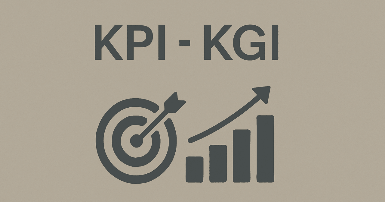 学んだ単語 KPIとKGI：Key Performance Indicator：Key Goal Indicator｜マナビモノ