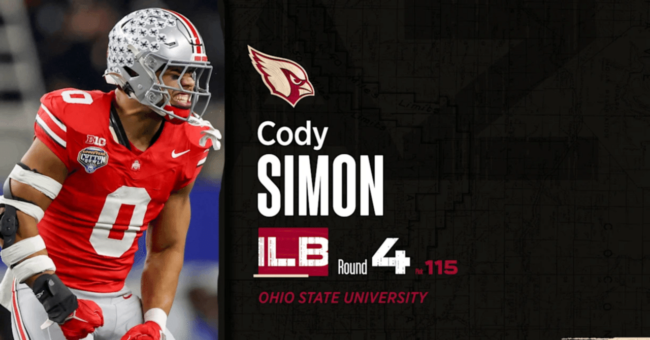 2025年 ARI指名所感 4巡115位 Cody Simon｜gotu