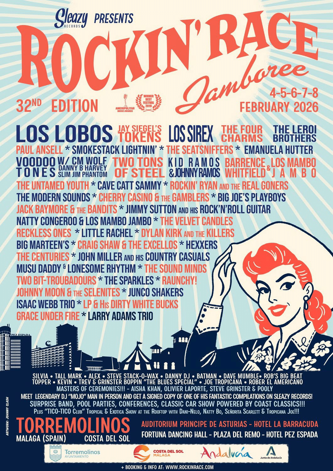 来年のスペインROCKIN’ RACE JAMBOREEのラインナップが発表されました。｜Tetsuya Suganuma / ロカビリー評論家