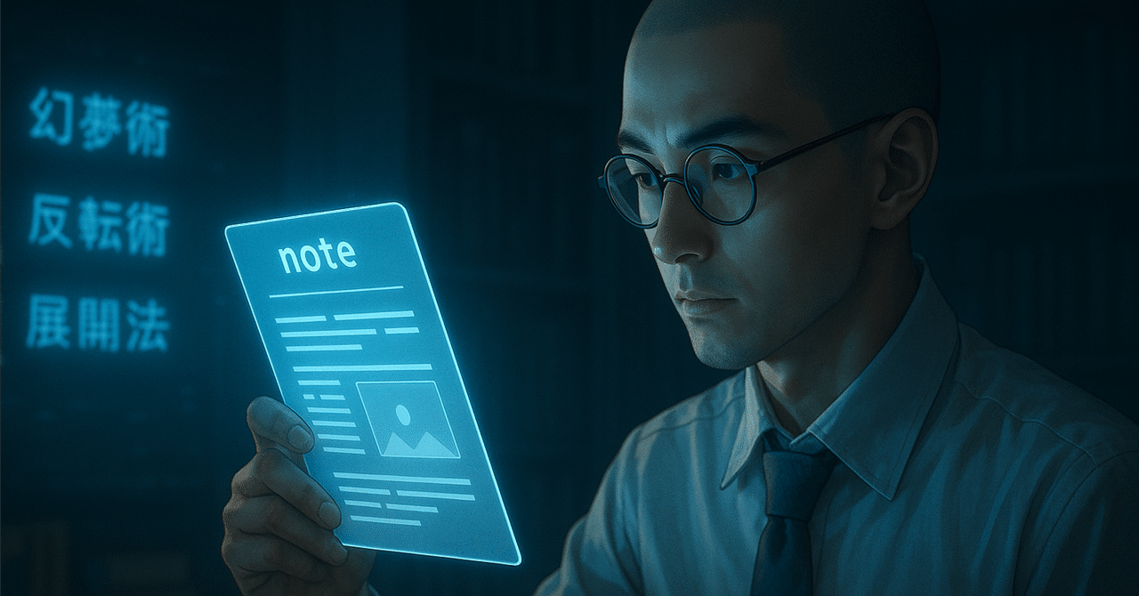 「読まれなかったnoteに、AIが涙のリライトをくれた日」｜がっきー課長＠noteDX