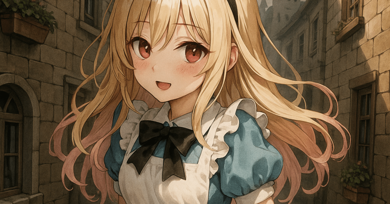 アリス・ティンダロス、祝福を識る。第4話｜evmos_chan