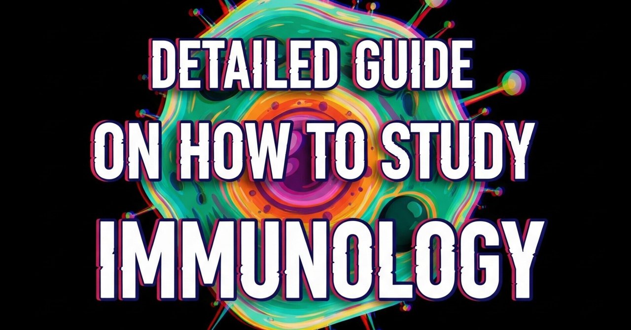 Detailed Guide on How to Study Immunology in English｜TWLV32