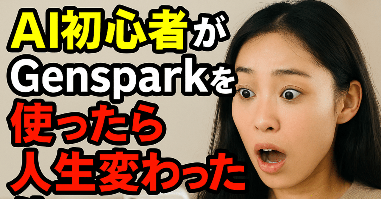 AI初心者がGensparkを使ったら人生変わった件 秒速旅行計画から爆速プレゼンまで全部AI任せ！｜ヒロム現役自転車整備士
