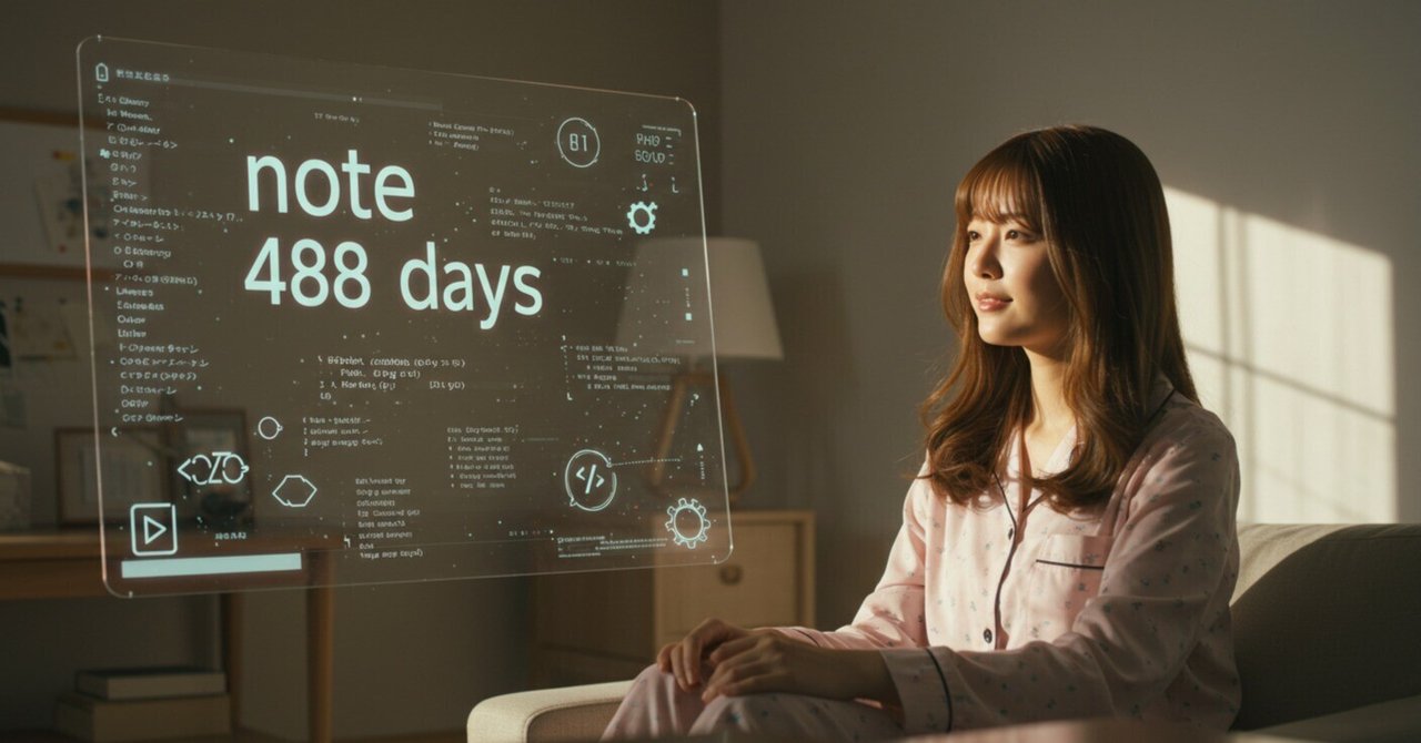 note 488日目 MGSサイト設計 3｜四十肩