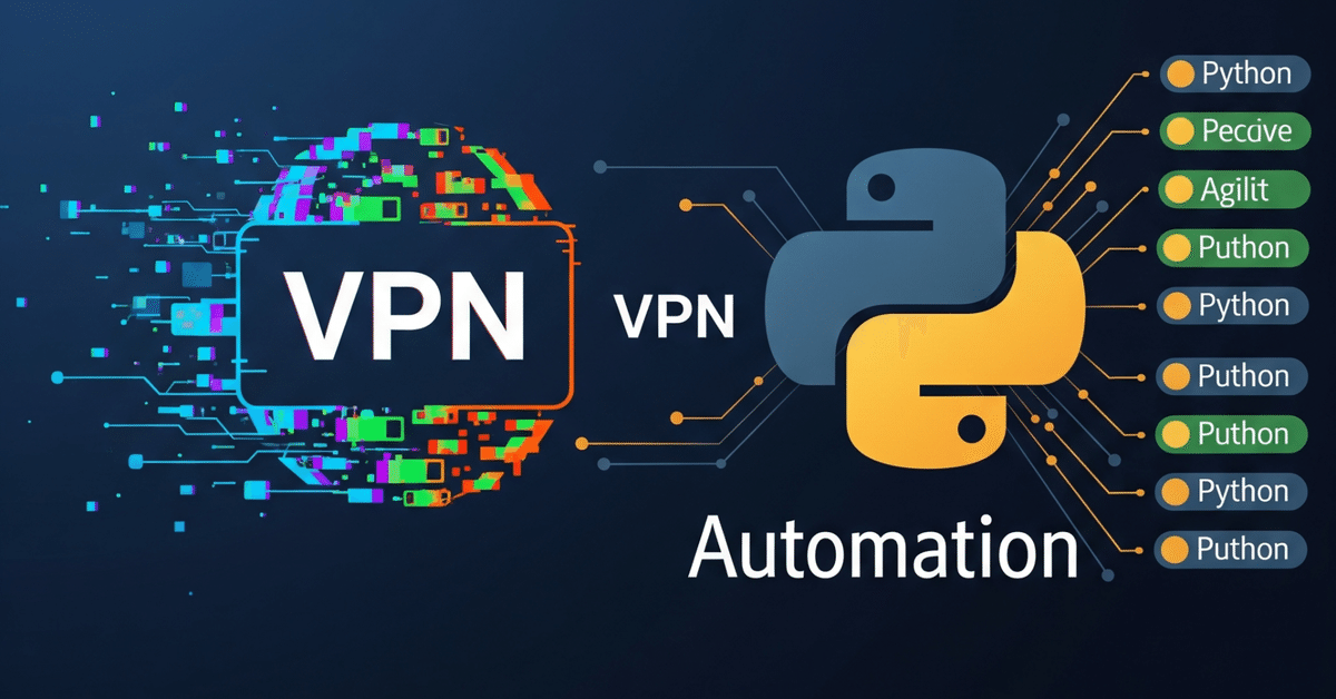 VPN＋Pythonで自動化アシストするスクリプト作成方法｜TWLV32