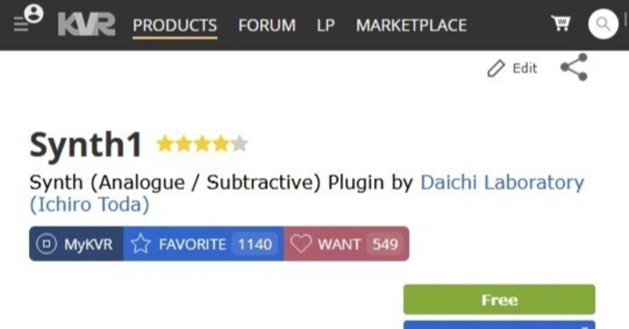 Synth1 Patches｜Akihiko YAMAZAWA