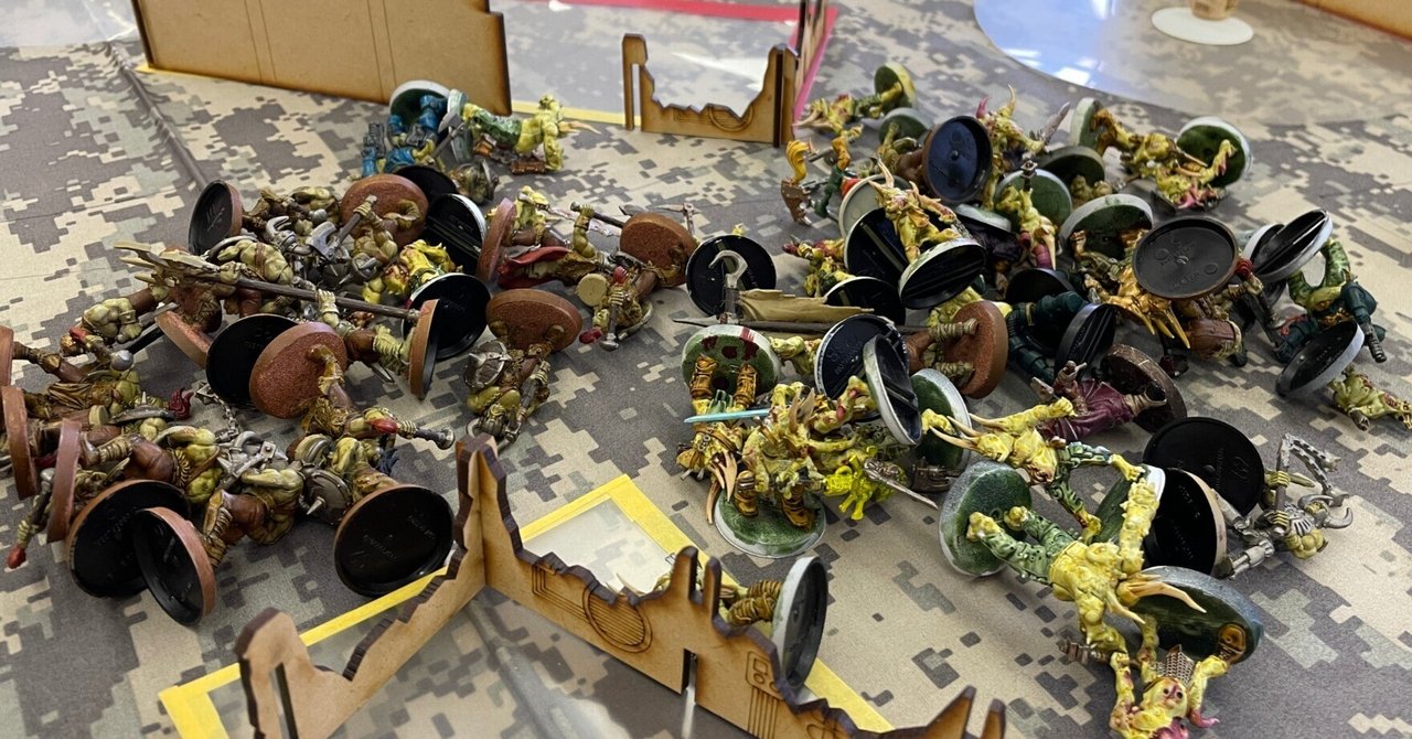 ウォーハンマー40k：プレイレポート デスガード【新コデックス！】 (2025/06/02)｜mooning-nasu