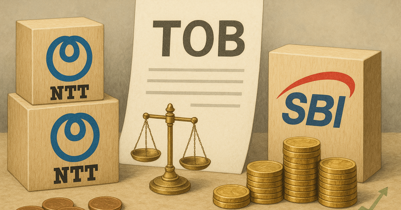 TOB発表！💥NTTとSBIが目指す通信・金融連合の行方｜志高進 Nexté Creations