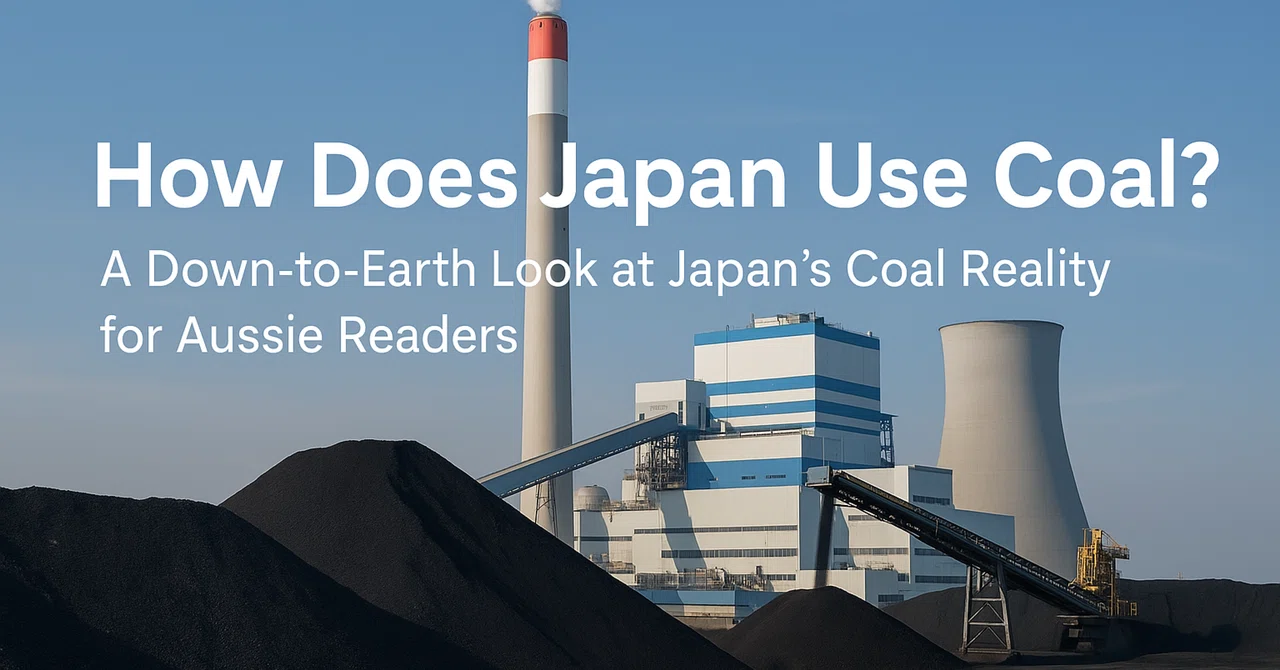 How Does Japan Use Coal? A Down-to-Earth Look at Japan’s Coal Reality ...