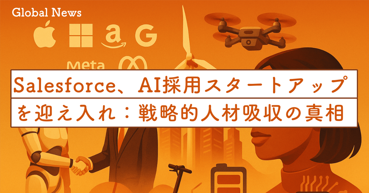 Salesforce、AI採用スタートアップMoonhubチームを迎え入れ：戦略的人材吸収の真相｜SecondWave