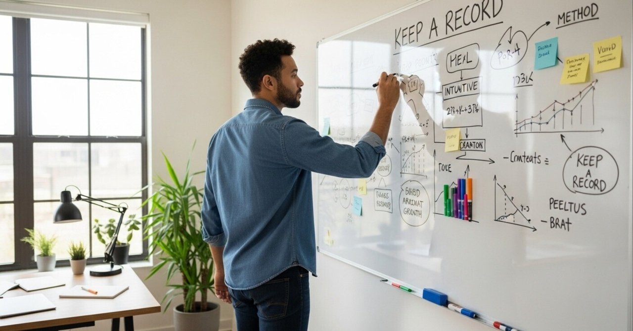 記録をつけよう - かっこいいパパが教える成長加速メソッド｜炎のマラソンランナーKAMEchan