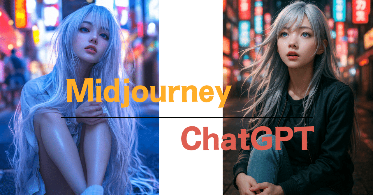 【保存版】Midjourneyの“凄さ”が一発でわかる！ChatGPT画像生成と何が違うの？｜tact🎈＠今年は『継続』