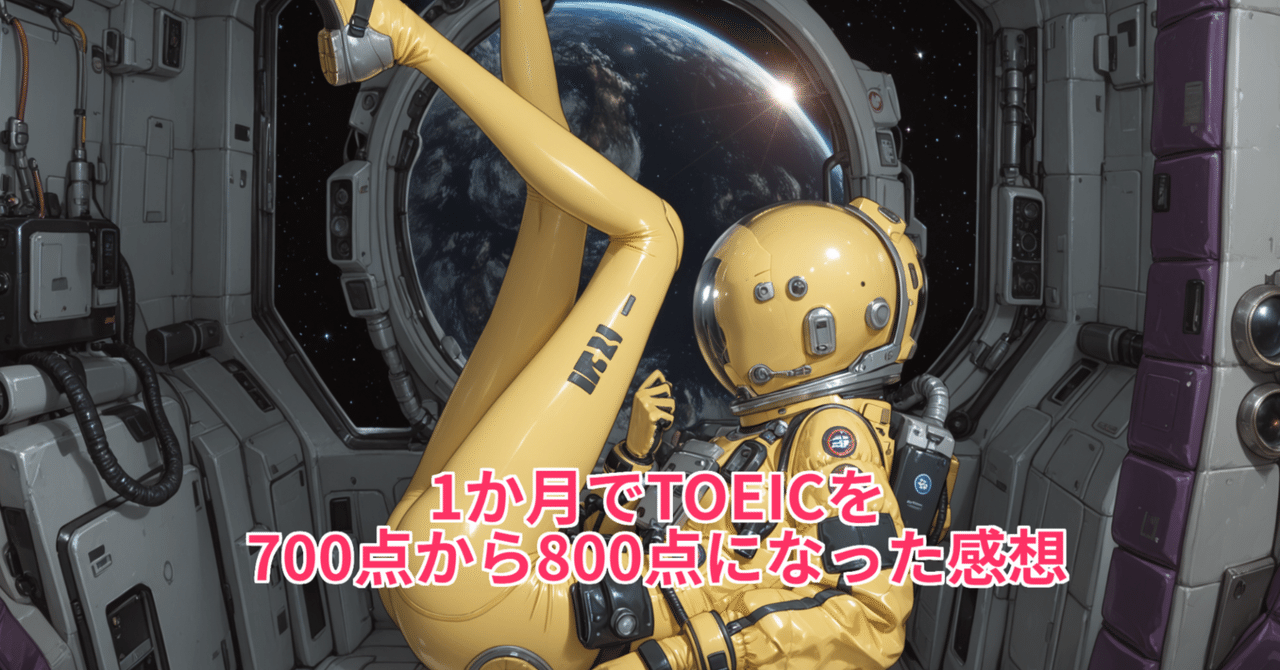 1か月でTOEICを700点から800点になった感想｜MON RYO