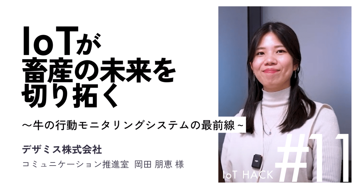 IoT HACK Vo11 デザミス株式会社さん｜IoT HACK編集部