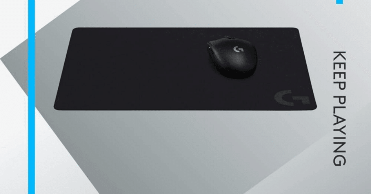 【レビュー】Logicool G240 ゲーミングマウスパッド｜高精度クロス表面で勝利をサポートする定番モデル｜かずほ