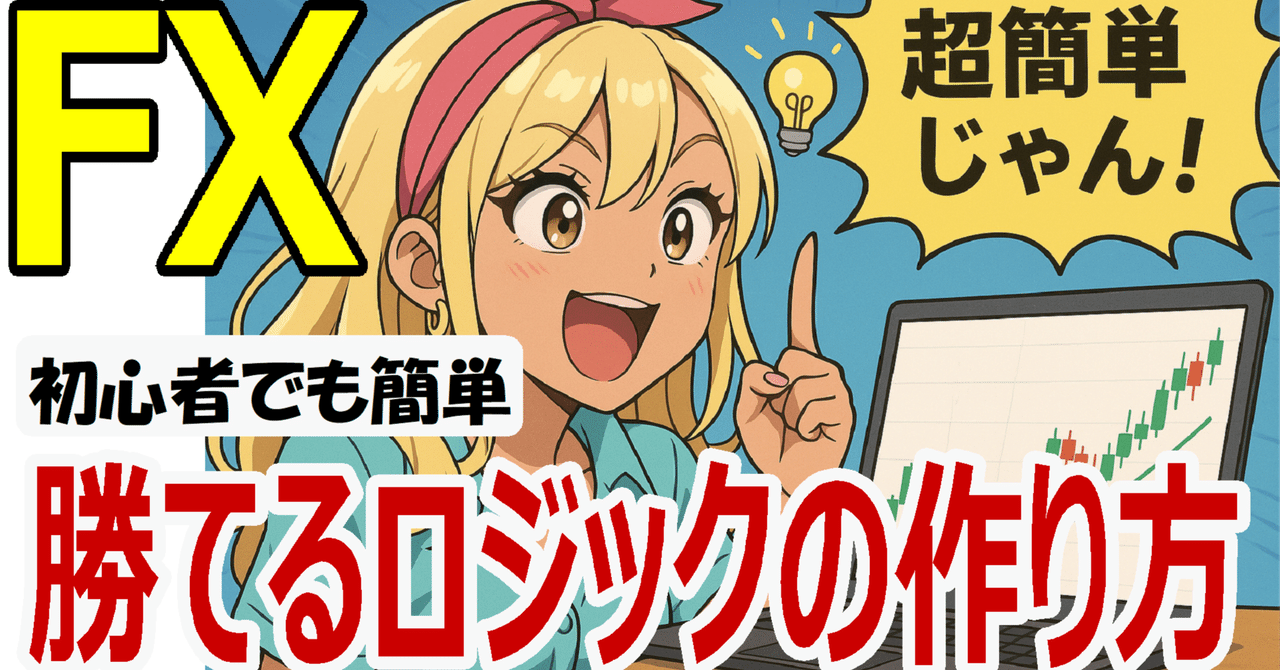 FX初心者でも簡単！勝てるトレードロジックの作り方｜RootCauseFX【公式】検証・練習ソフト・FXトレード支援ツール