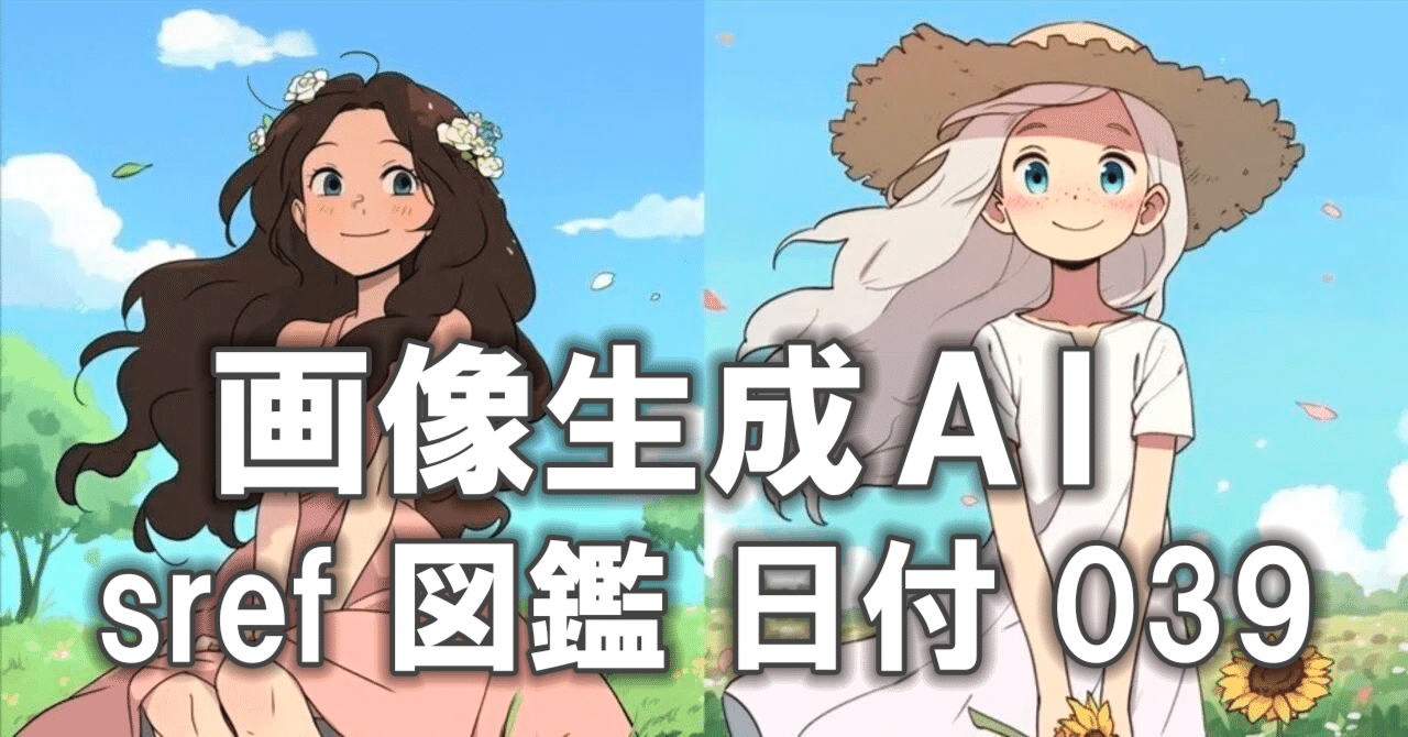画像生成AI sref 図鑑 日付 039 2025年06/11～06/20【無料有】｜ぐふとくく