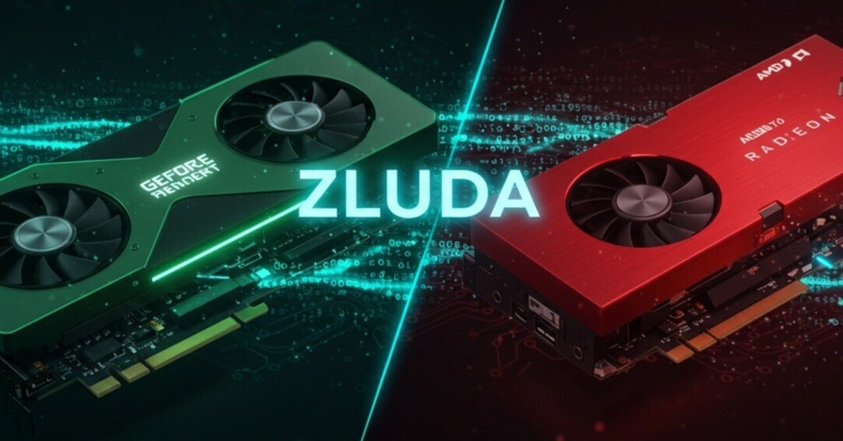 CUDA を AMD GPU で動かす ZLUDA｜七誌