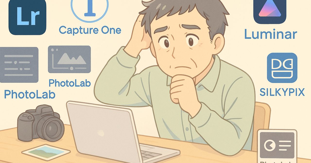 【2025年】もう迷わない！迷いたくない！RAW現像ソフト選びとコスト比較〜X-T5対応チェックも｜No.54
