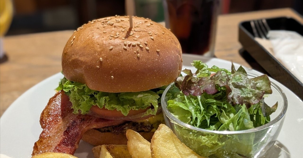 ベーコンチーズバーガー＠SMASH HEAD(愛知県名古屋市)｜バババイン