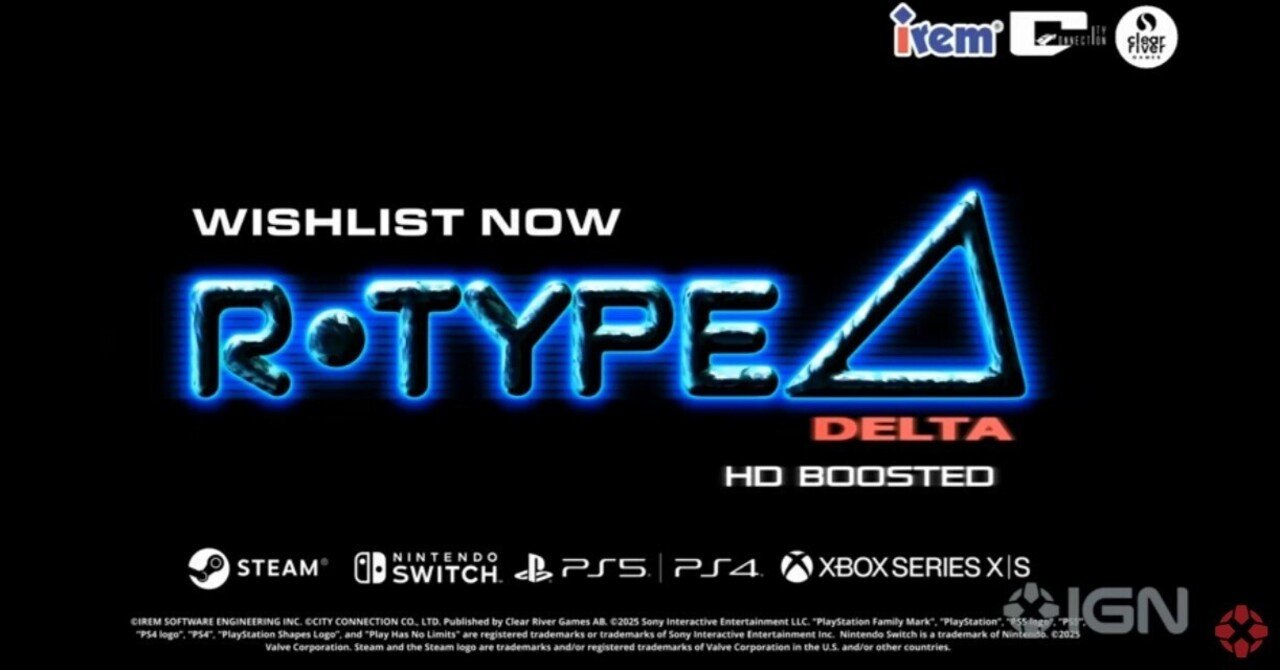 R-Type Delta: HD Boosted 発売決定？に便乗して過去動画を紹介 R-TYPEデルタ PS｜R-TY