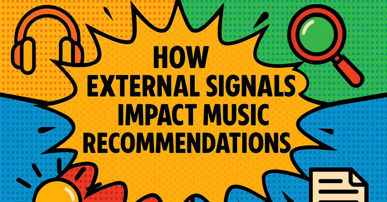 🌀🎧 Spotify攻略：「External Signals（外部要因）」がRecommendationに効く理由と活用法🇯🇵｜Jun OKUNO