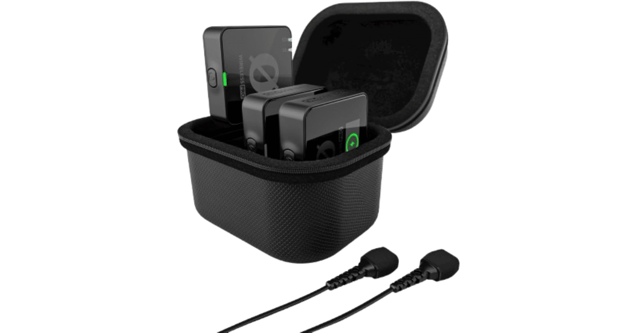 RODE Wireless PRO デュアルチャンネル 32-bit 260m コンパクト (ブラック)｜GetGadgetGot