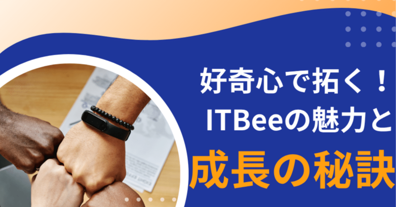 好奇心で拓く！ITBeeの魅力と成長の秘訣｜株式会社ITBee
