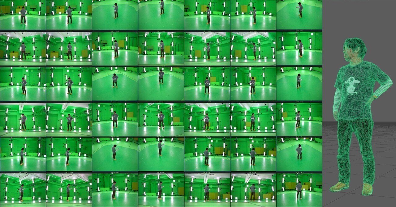 ボリュメトリックビデオを体験してみた・・・4DViews（その1） ｜Crescent