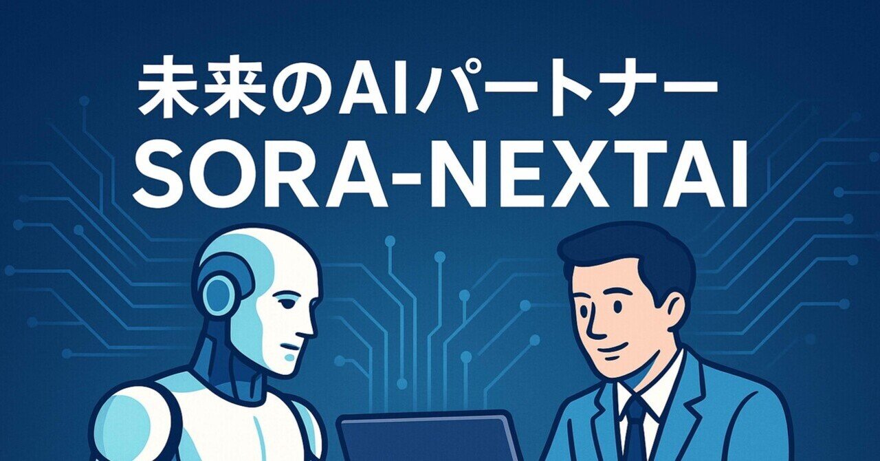 【SORA-NEXTAI】｜SORA-NEXTAI代表 五十嵐稔