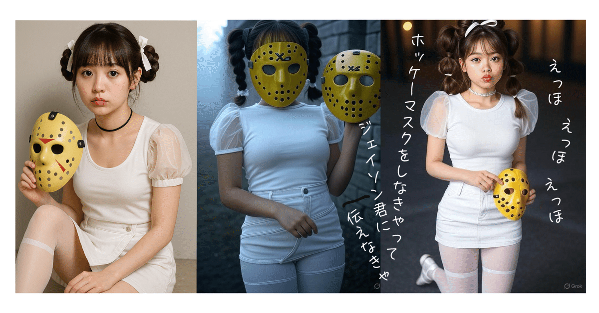 The Friday 13th Jason is coming?｜kaeruco ... ((( ∧( _ )∧