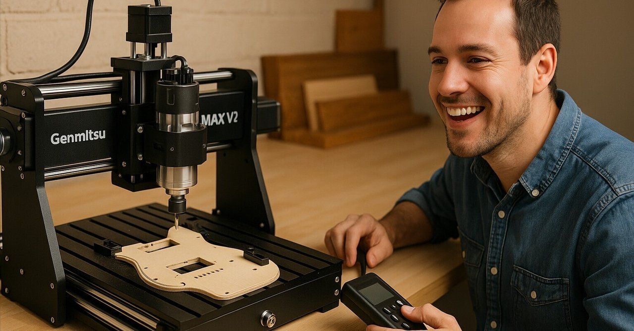 DIY革命！家庭で実現する精密加工の夢 Genmitsu 3020-PRO MAX V2で創造性を解放しよう｜まさまさ