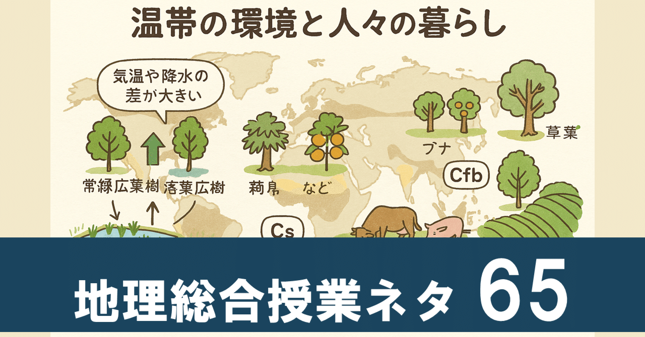 米と小麦、オリーブ畑に牧草地…なぜ場所で育つものが違う？ 温帯の「気候タイプ別」暮らしと恵みの秘密 地理総合65｜地理おた部