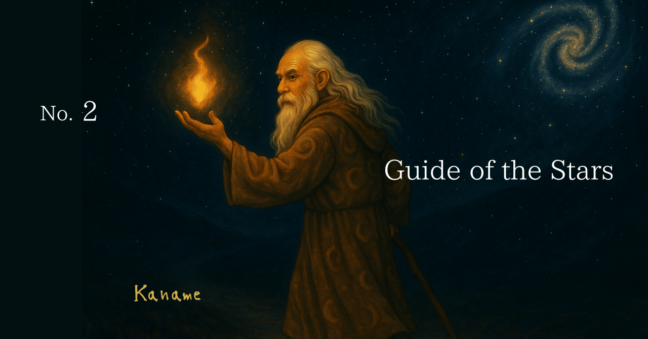 No.2｜ 導きの星 Guide of the Stars｜かなめ Kaname
