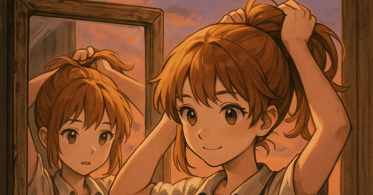 断髪小説 「髪を結ぶ理由」｜BBBJJJ